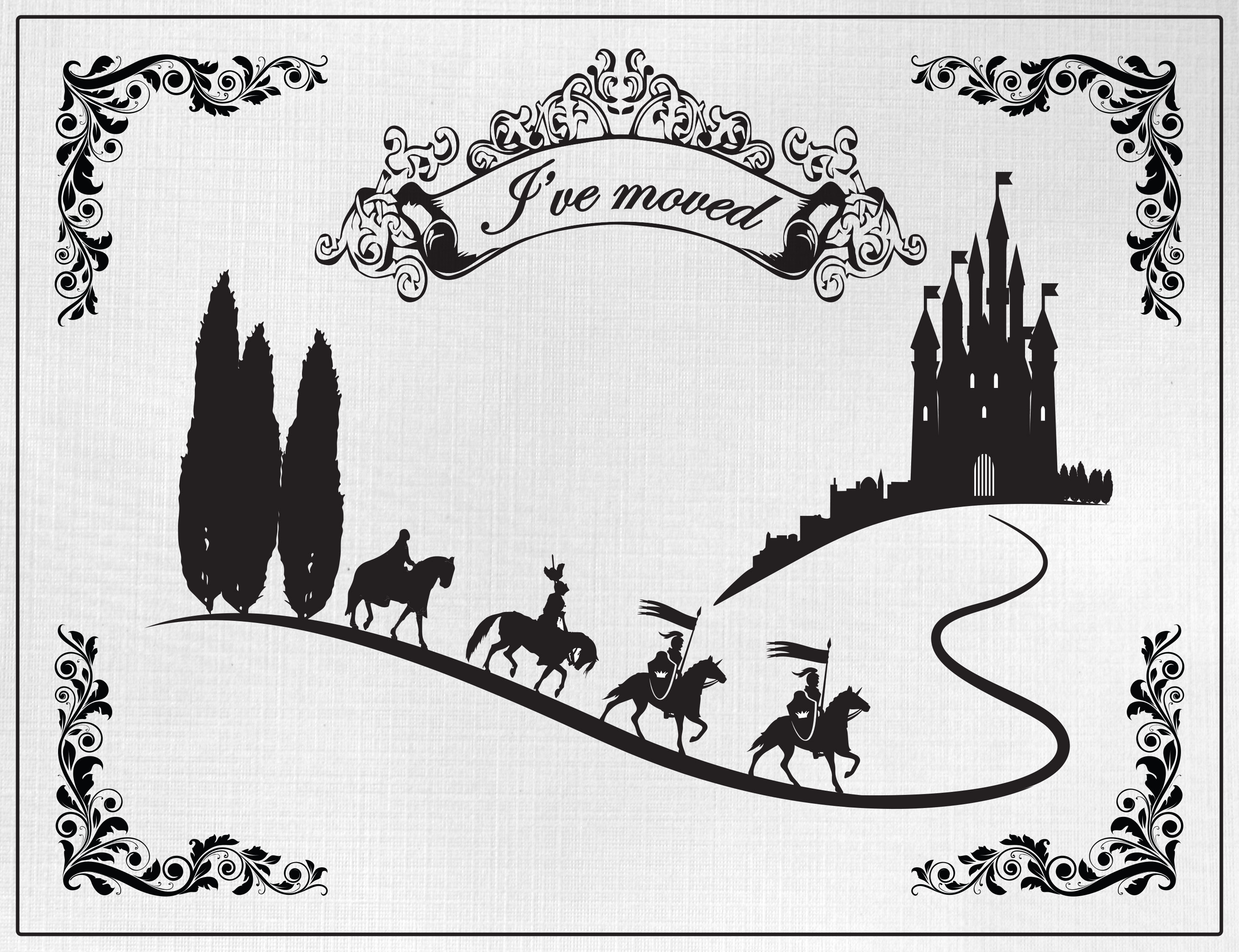 Moving Announcement Card Design – evan norlander art